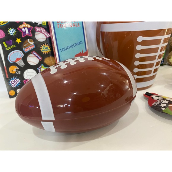 Custom Variety Pack | Accents | Filled Football Easter Basket Plush ...